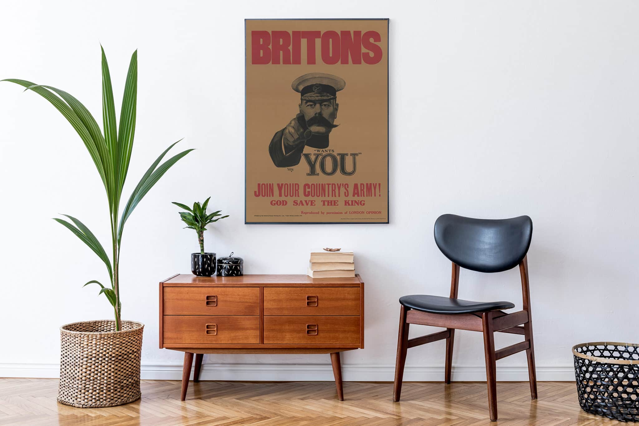 Poster Britons Wants You - Vintage Propaganda | Esque
