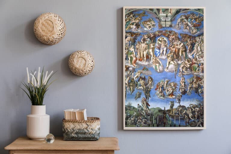 Poster Michelangelo - Het Laatste Oordeel | Esque