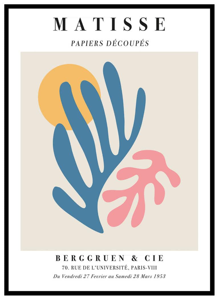 Poster Henri Matisse - Figures Abstraites | Esque